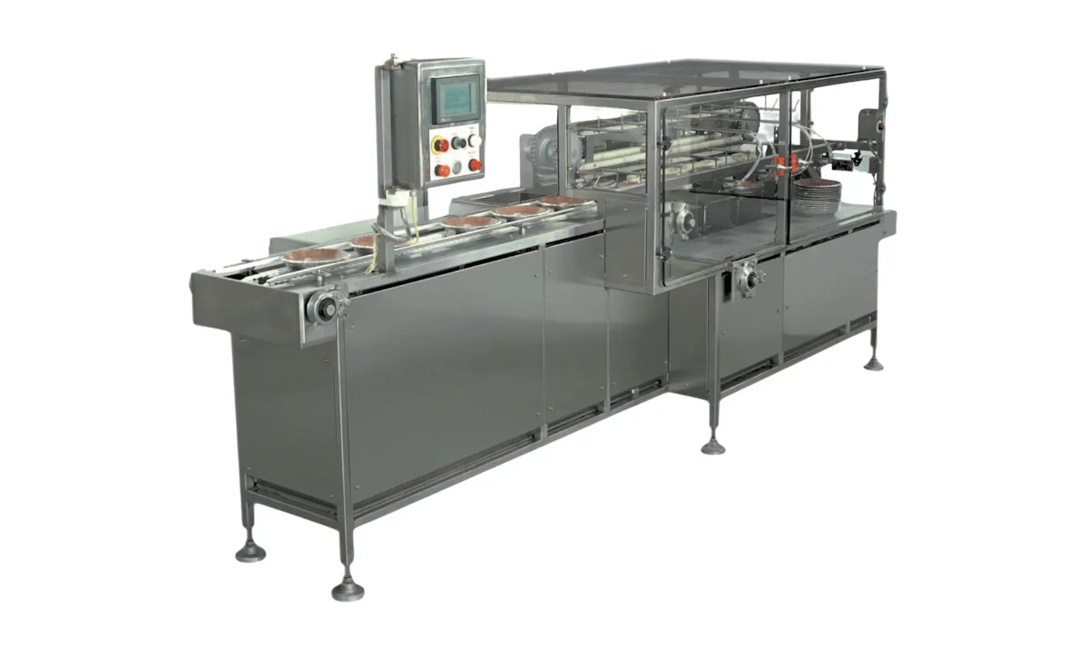 Pie Shell Stacking System From: Raque Food Systems | ProFood World